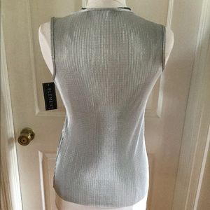 Elementz | Tops | Elementz Petite Silver Top | Poshmark